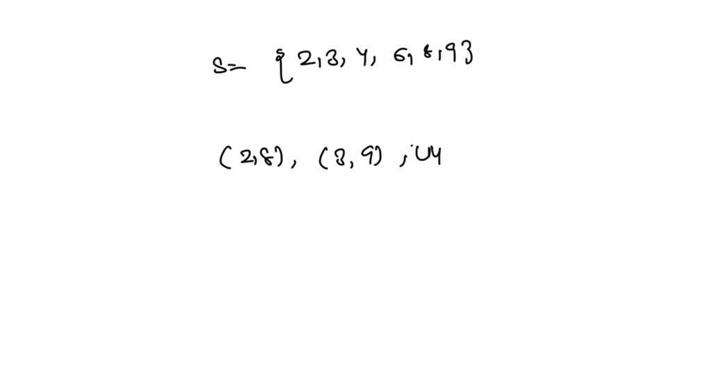 Solved Let S He A Sequence Of N Numbers Containing N Distinct Positive Integers Prove That If