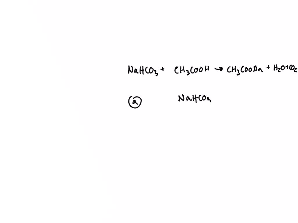 SOLVED: Consider the balanced chemical equation for the production of CO2 from sodium ...