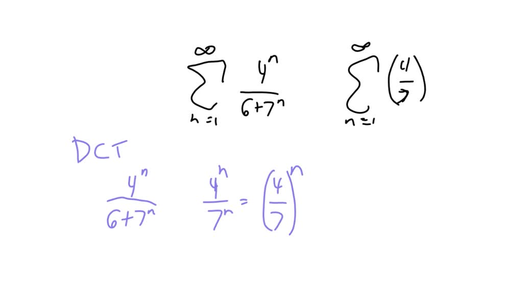 SOLVED: Determine whether the series converges or diverges. ∑n=1^∞(4^n ... SOLVED: Determine whether the series converges or diverges. ∑n=1^∞(4^n ...