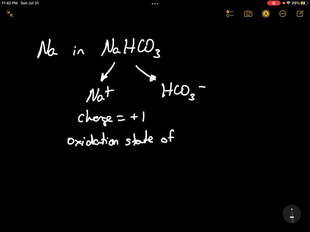 SOLVED: What is the oxidation state of the underlined atom in the ...