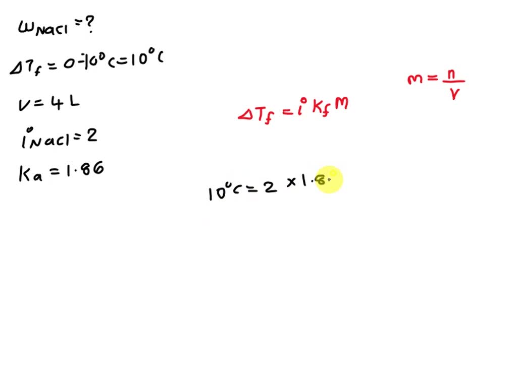 SOLVED: how much nacl must be dissolved in 4.00L of water in order to ... SOLVED: how much nacl must be dissolved in 4.00L of water in order to ...