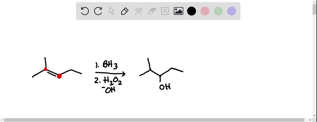 SOLVED: Draw structural formula for the alcohol formed by treating the ...