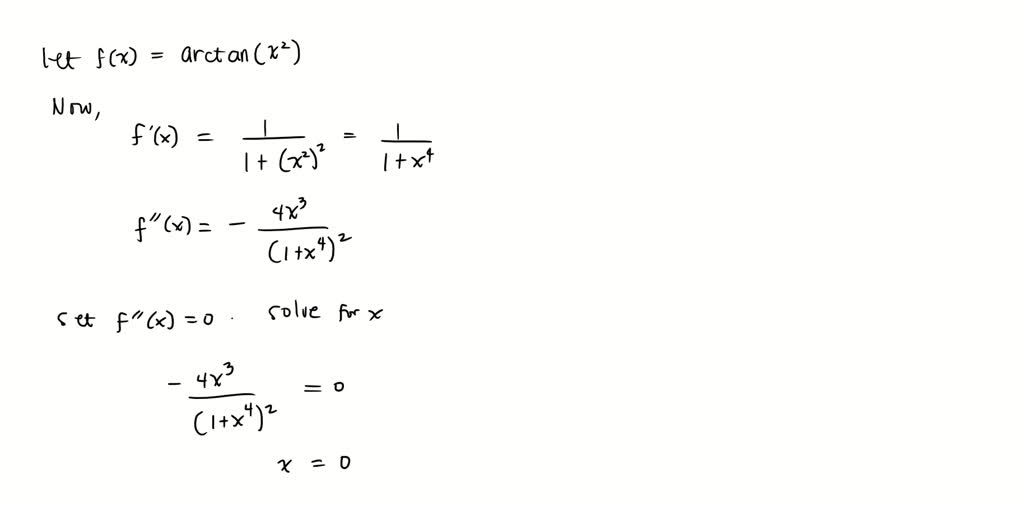 SOLVED: Find the point of inflection of the graph of the function ...