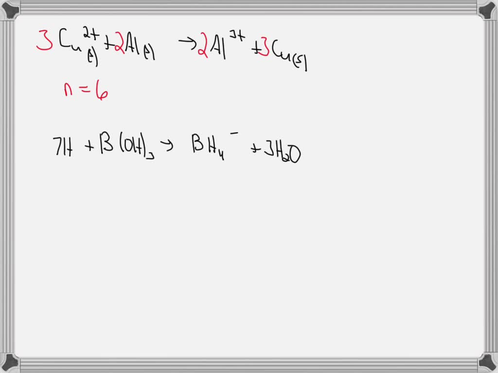 SOLVED: When the following reaction is correctly balanced, how many ...