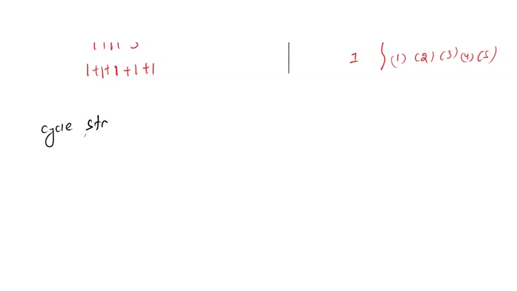 SOLVED: 2 What are the possible cycle structures of elements of A5? What about A6?