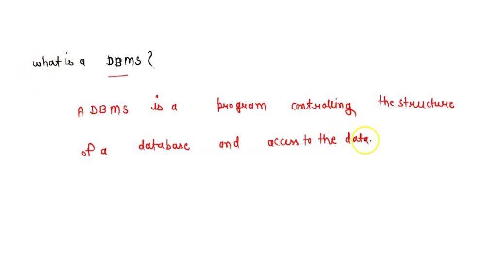 SOLVED: Answer the following: What are the differences between ...