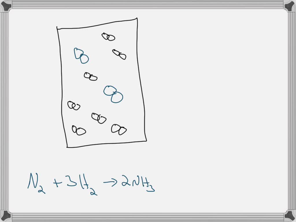 SOLVED: The illustration to the left represents mixture of nitrogen ...