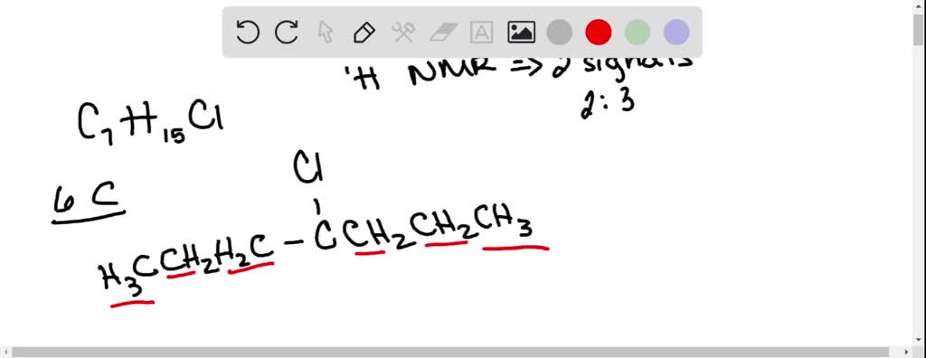 SOLVED: The 1H NMR spectrum of a compound with molecular formula ...