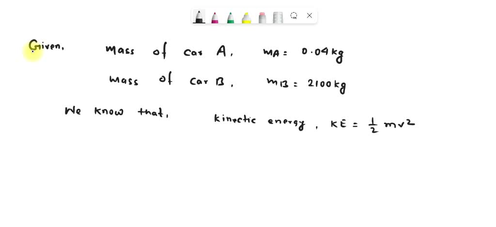 Solved Would It Be Possible For A 0 04 Kilogram To Have The Same Kinetic Energy As A Moving