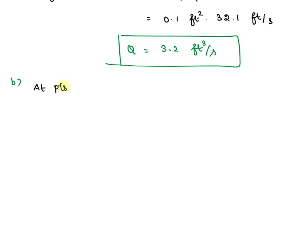 SOLVED: Bernoulli and EGL/HGL: 1. Water flows in the system shown in ...