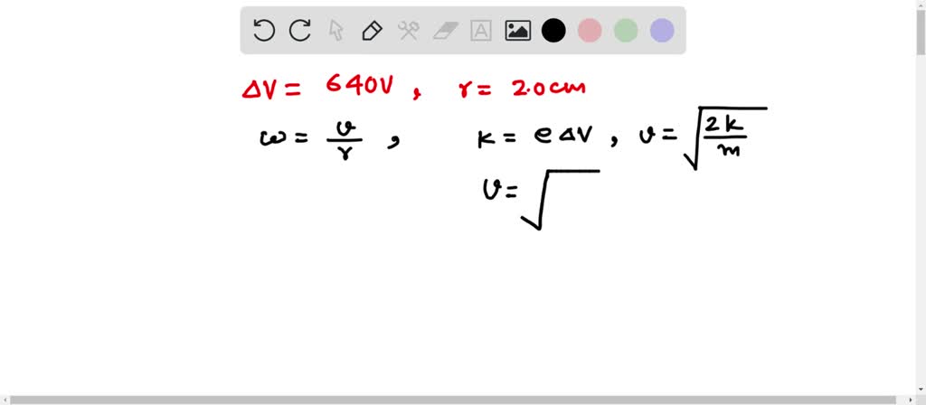 Solved 25 Electrons Are Accelerated From Rest Through A Potential