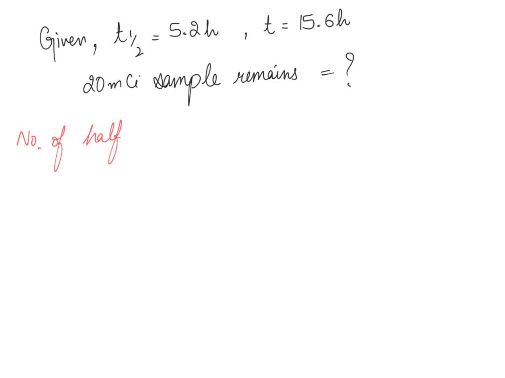 SOLVED: 5.40 Xenon-133 is used to test lung function; it decays by ...