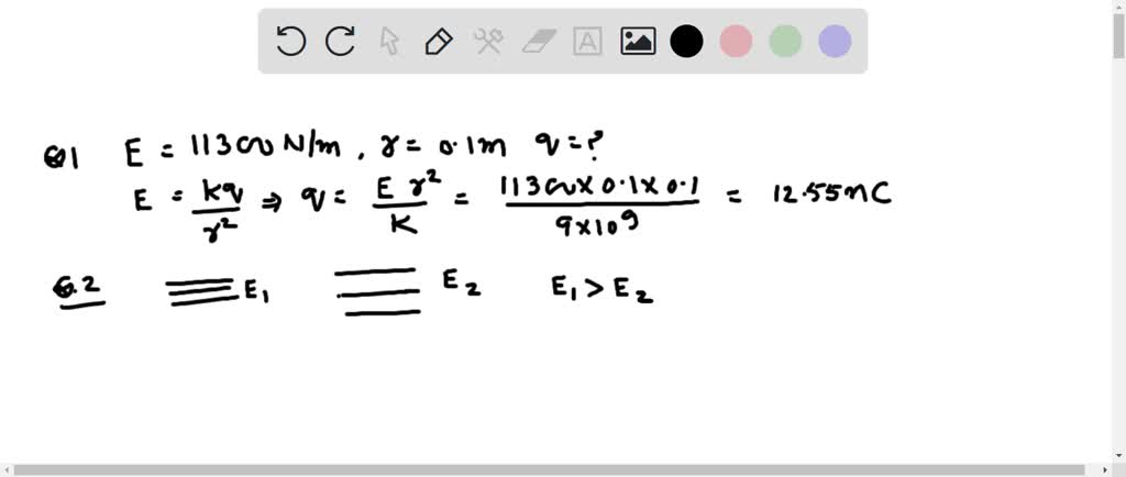SOLVED: The equipotential curves due to a positive and a negative ...