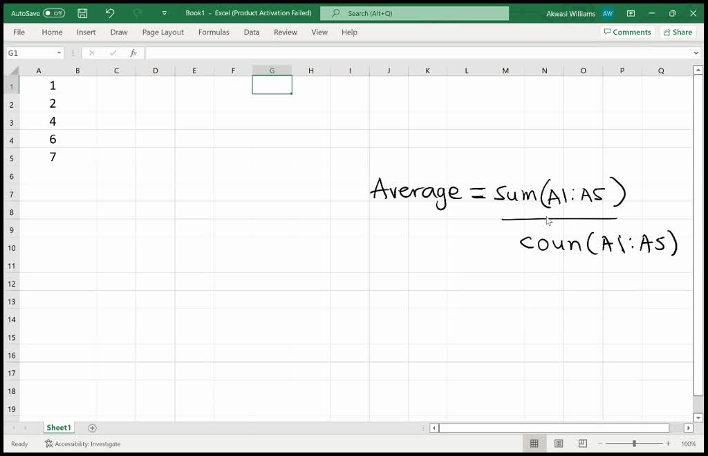 SOLVED Excel Microsoft Excel Write A Formula To Calculate The SOLVED Excel Microsoft Excel Write A Formula To Calculate The