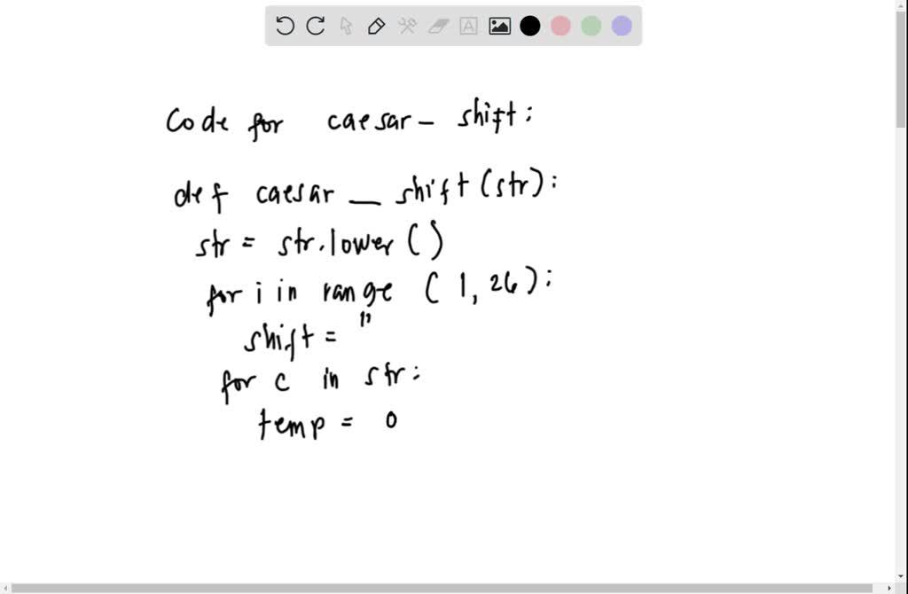 'You are given string that was encoded by Caesar cipher with an unknown ...