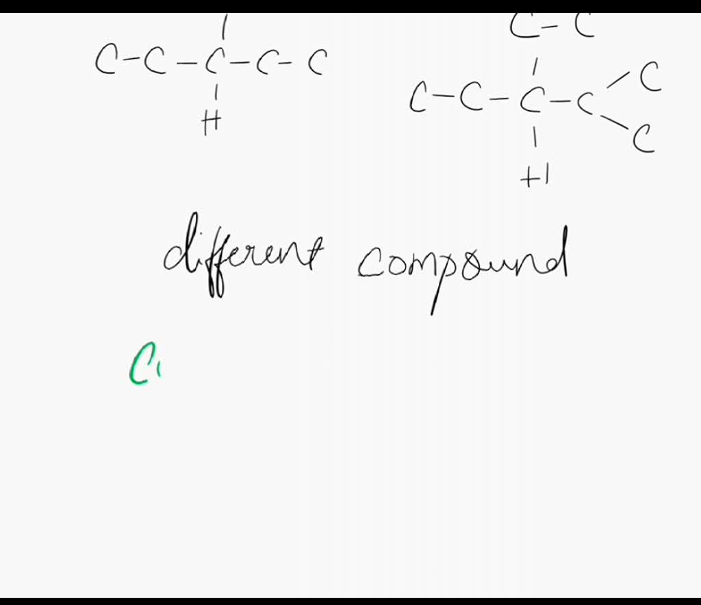 SOLVED: For each pair of compounds below, determine whether they are identical compounds ...