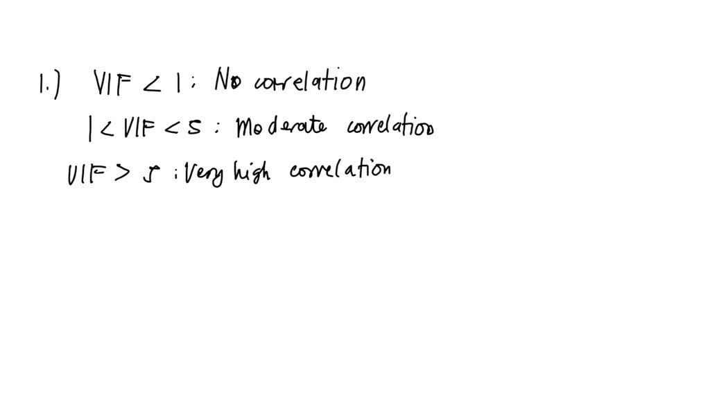 14. Create a new code chunk to check the Variance Inflation factors for the variables. HINT ...