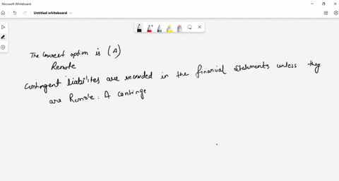 SOLVED:How are the terms “probable,” “reasonably possible,” and “remote ...