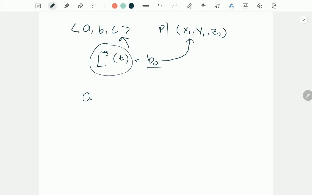Solved Find The Equation Of The Line Passess Through X1 Y1 Z1 And