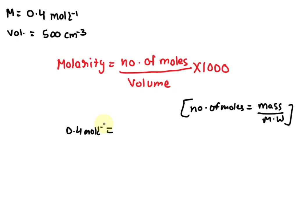The amount of NaoH required to prepare 250cm3 of 1 M solution is