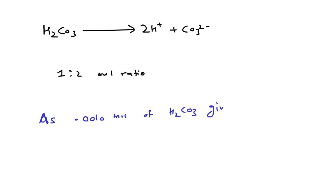 SOLVED: The distilled water you use in the laboratory is slightly ...