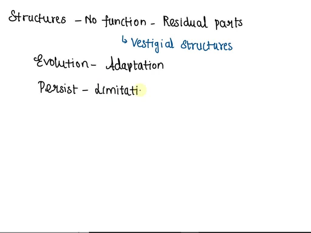 SOLVED: Despite the power of selection to produce optimal adaptations ...