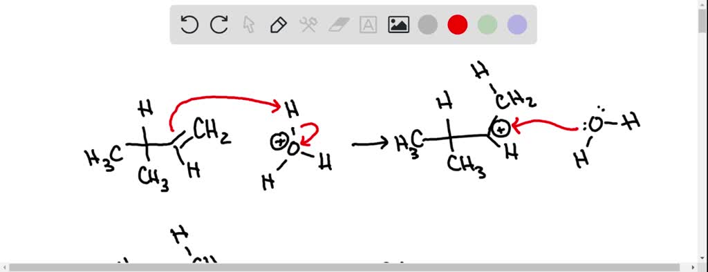 SOLVED: Show the detailed MECHANISM for the acid-catalyzed alcoholysis of 3-methyl-3-hexene and ...