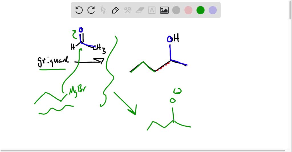 SOLVED: Draw the structures of organic compounds A and B. Omit all ...