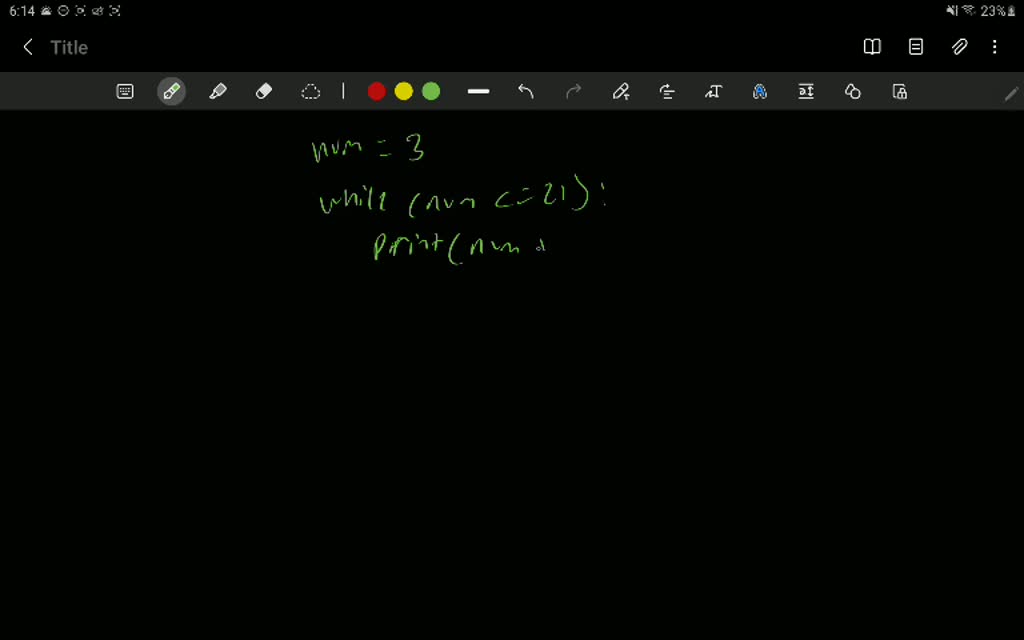Solved Write A Program That Uses A While Loop To Calculate And Print The Multiples Of 3 From 3