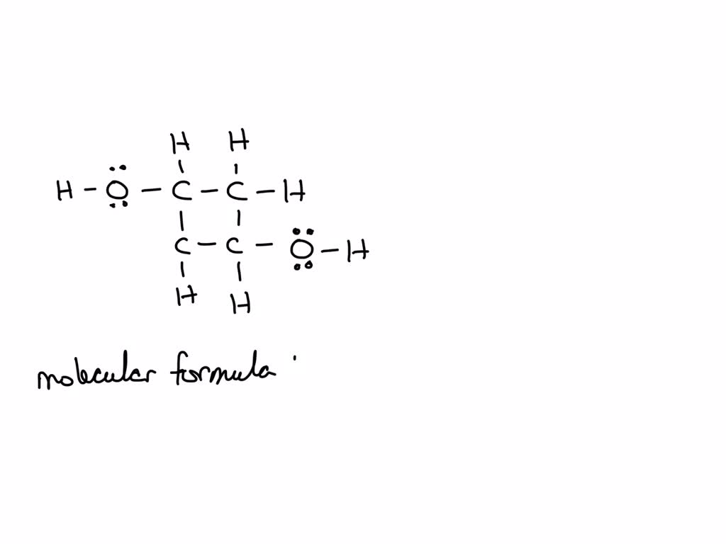 SOLVED: What are the molecular and empirical chemical formulas of a ...