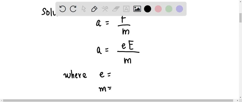 Solved An Electron Gun Creates A Beam Of Electrons Moving Horizontally