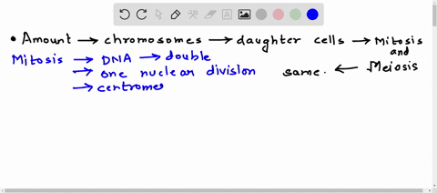In mitosis will each daughter cell have the same types of...