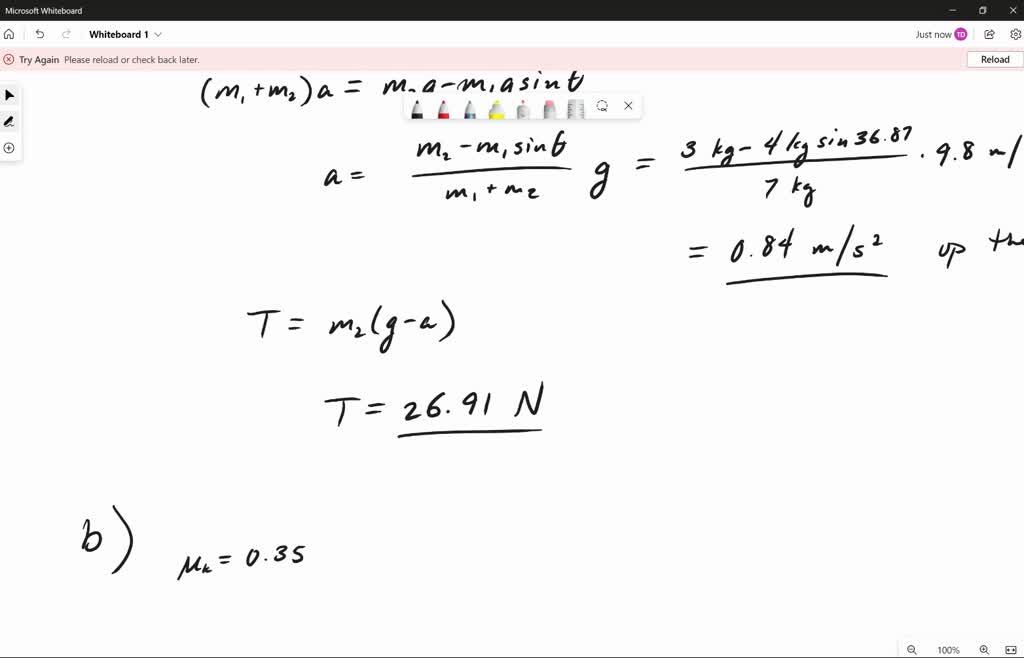SOLVED: Part 2: Newton's Laws and Free-Body Diagrams 3. Three blocks ...