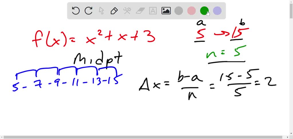 SOLVED: Use the Method of Midpoint Rectangles (do NOT use the integral ...