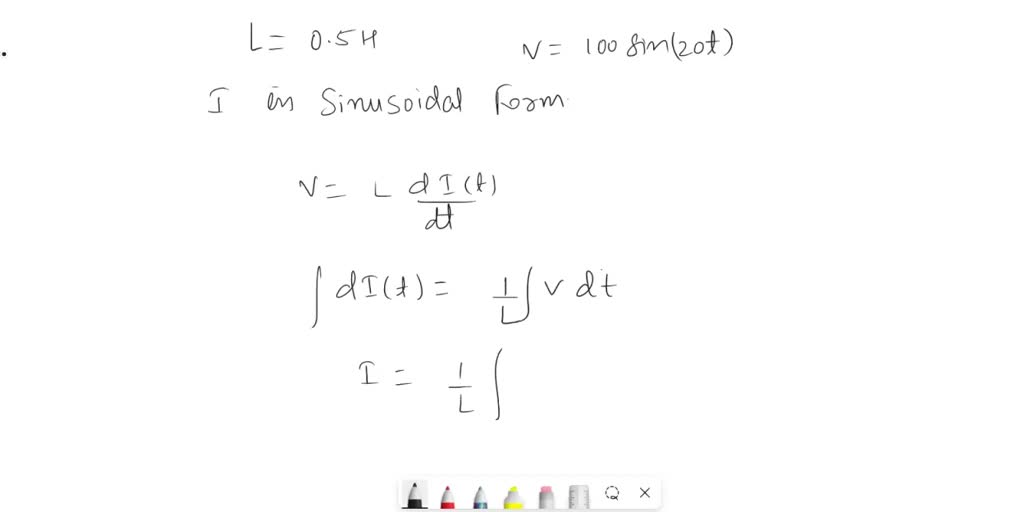 SOLVED: H.W: The voltage across a 0.5-H coil is provided below. What is ...