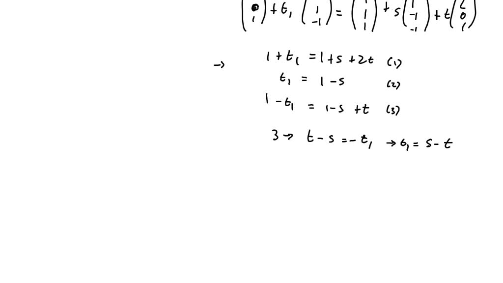 The Straight Line L Passes Through Points A And B Whose Position Vectors Are I 2j 3k And 3i