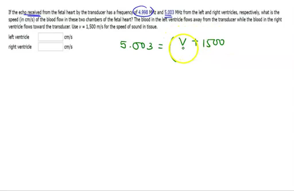 Solved 1o Color Doppler Ultrasound Devices Are Often Used To Assess The Health Of The Fetal