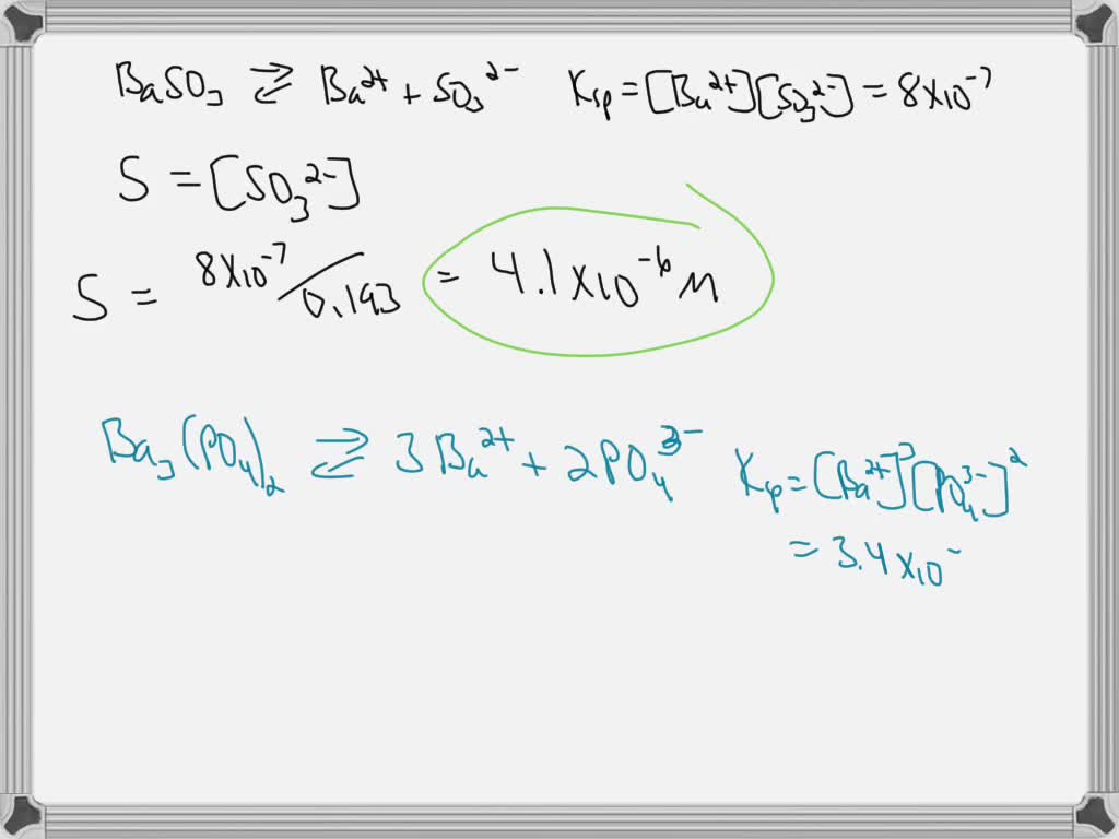 SOLVED:1)The molar solubility of chromium(III) phosphate in a 0.137 M ...
