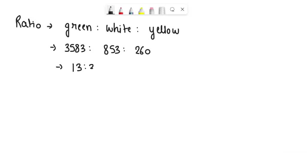 SOLVED: Two corn plants with green seedlings were crossed and obtained ...