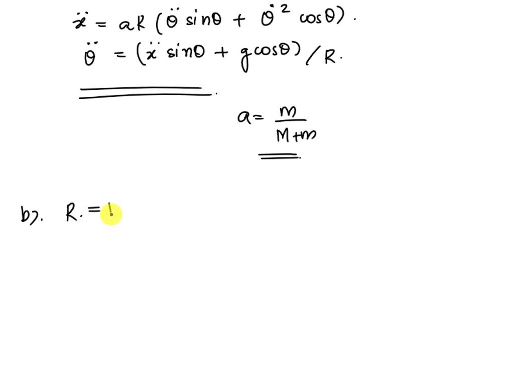 SOLVED: (5) A particle of mass m slides down a smooth circular wedge of mass M as shown in Figur ...