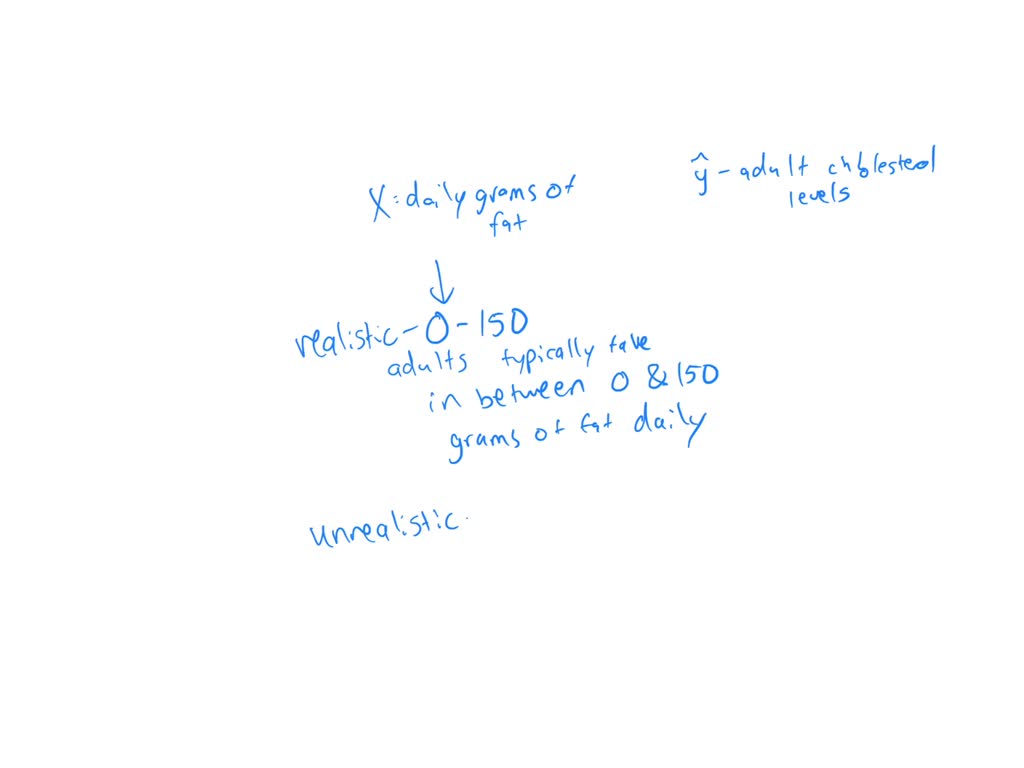 SOLVED: A regression equation is used to predict an older adults ...