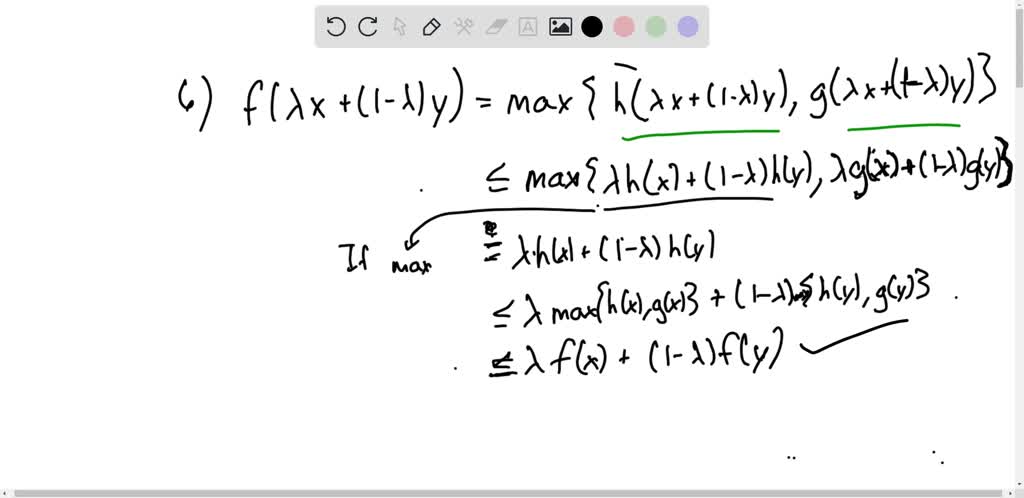 SOLVED: (6). (12 pts) Let h(x) and g(x) be two convex functions defined ...