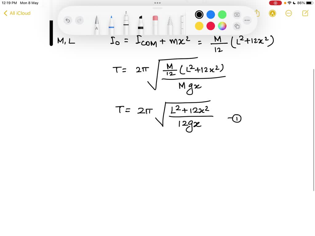 SOLVED: Texts: Q#2 [10 Marks] Based on the Bifilar suspension technique experiment, calculate ...