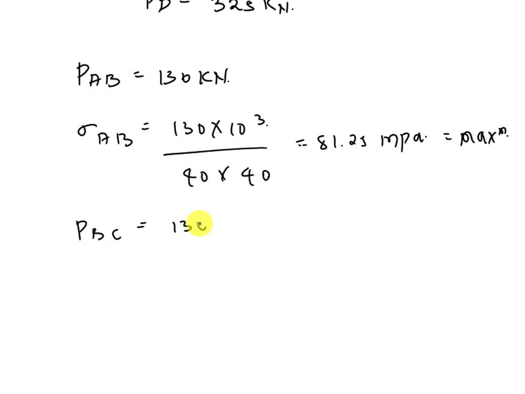 SOLVED: Question 2 Two square bars are welded together and loaded ...