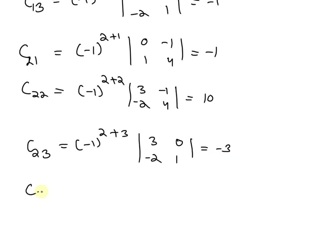 Solved Q1 9 Points Use The Direct Method T0 Find The Inverse Of The Matrix 4 