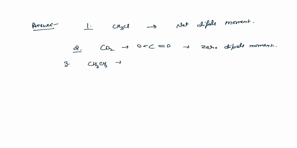 SOLVED: Question 3 (1 point) Which of the following molecules has a ...