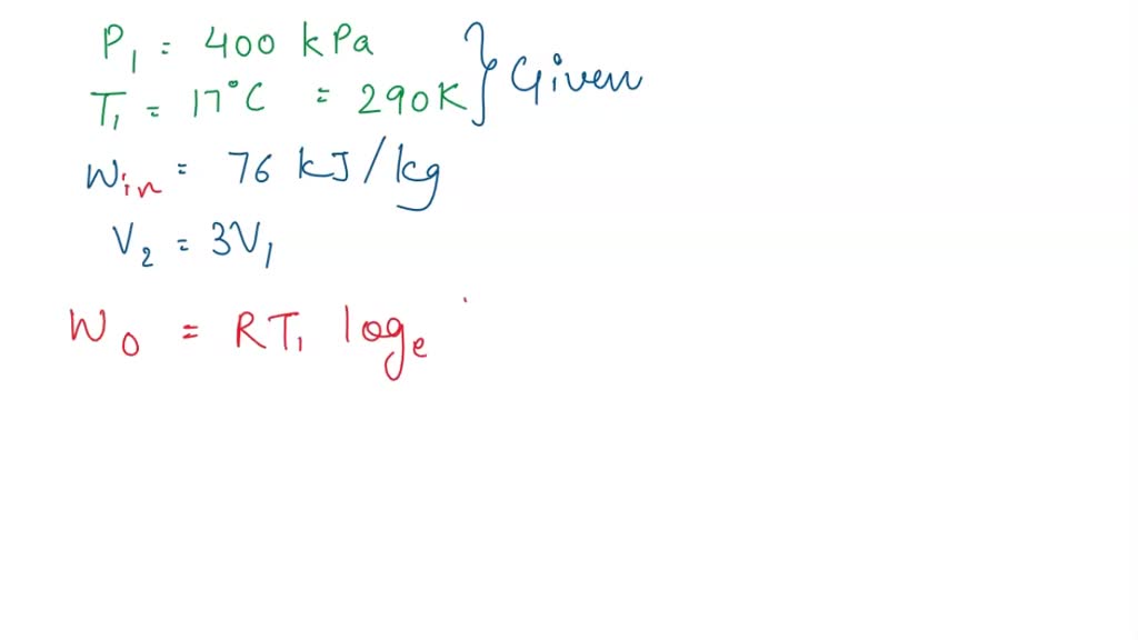 SOLVED: Air is contained in a variable-load piston-cylinder device equipped with a paddle wheel ...