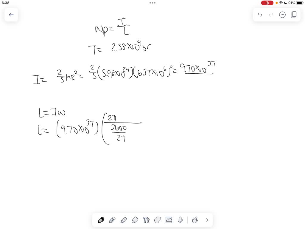 SOLVED: The angular momentum vector of a precessing gyroscope sweeps ...