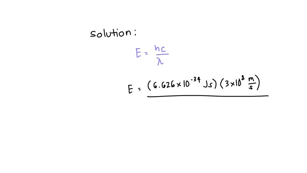 Solved Calculate The Energy For The 315 Nm Wavelength Of Light Emitted