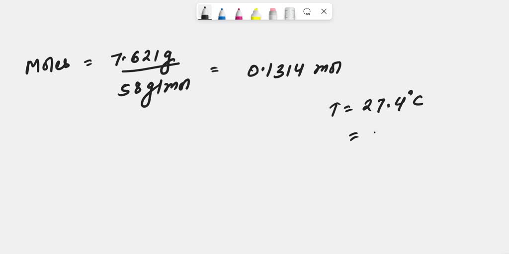SOLVED: A 13.3-mL sample of liquid butane (density = 0.573 g/mL) is ...
